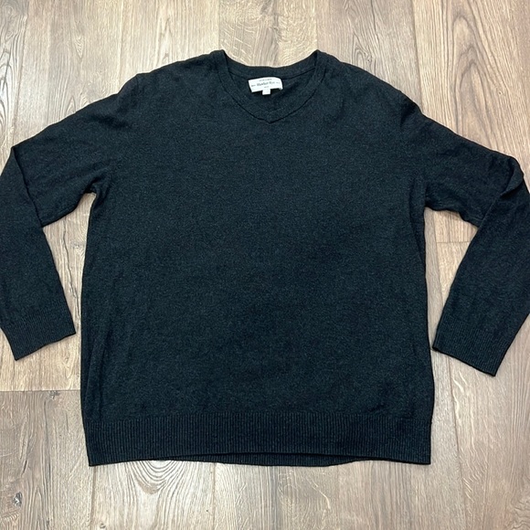 Hawker Rye | Sweaters | Hawker Rye Cotton Cashmere V Neck Sweater Xl ...